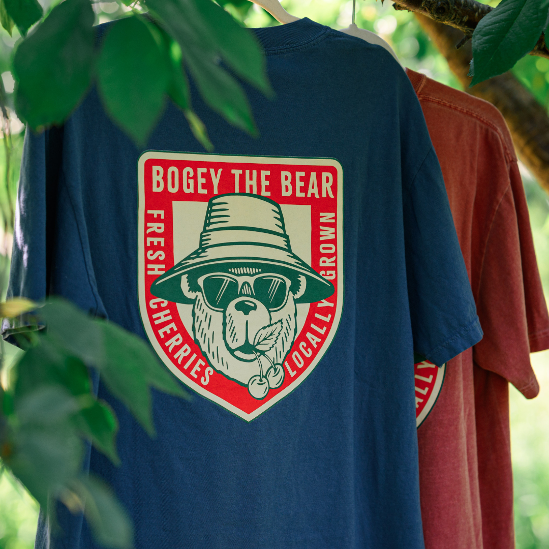 Bogey Cherry Bear T-Shirt – North Coast Golf Co.